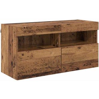 vidaXL TV-Wandschrank Altholz 80 x 30 x 40 cm Holzwerkstoff vidaXL