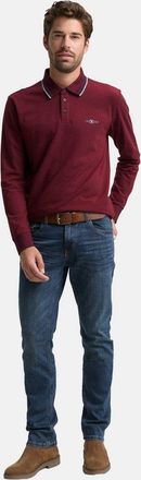 Tom Tailor Poloshirt Poloshirt Langarmshirt mit Polokragen (1-tlg., 1)