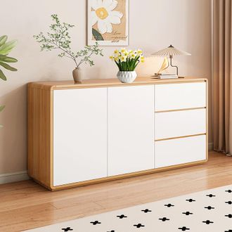 Generic TV-Ständer for Wohnzimmer, TV-Konsolentisch, Medienschrank for Schlafzimmer, Küchen-Sideboard, mehrschichtiger Lagerschrank, Entertainment-Center/Medi