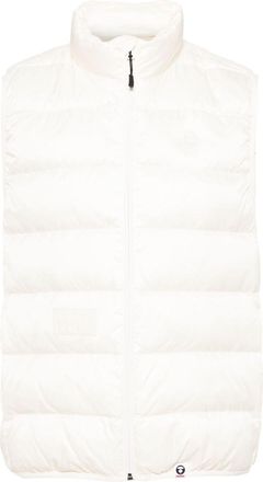 Aape By A Bathing Ape Gefütterte Weste mit Logo-Patch - Weiß