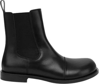 Moschino unisex, Chaussures, Noir, Taille: 39 EU Bottines Chelsea Beatles en cuir de veau