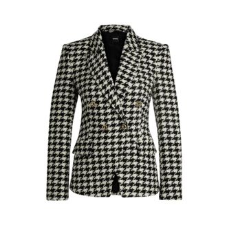 HUGO BOSS Femme, Vestes, Noir, Taille: 40 FR Boss - Vestes > Blazers