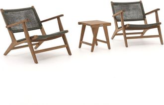 Bellagio la vita attrattiva Bellagio Elcito Lounge Balkonm&ouml;bel-Set 3-teilig