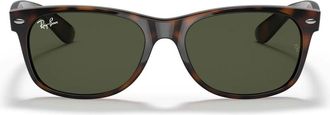 Ray-Ban unisex, Accessoires, Brun, Taille: 58 MM Rb2132 New Wayfarer