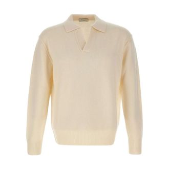 Paolo Pecora Herren, Strickwaren, Beige, LGr&ouml;&szlig;e