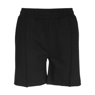 John Richmond Baumwoll-Shorts mit elastischem Bund - - Shorts - Damen - Schwarzk - XS