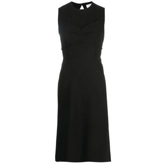 Sportmax Schwarzes Mirto Kleid - - Dresses - Damen - Schwarzk - XS
