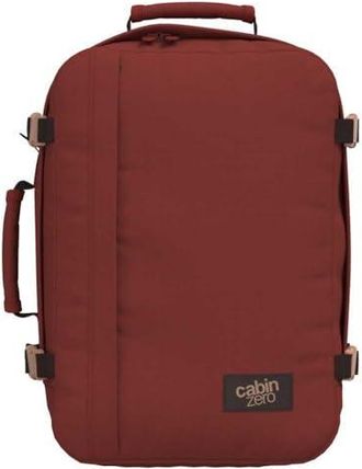 Cabinzero Classic 36 L Sac &agrave; dos unisexe adulte, Rouge (Sangria Red), Talla &uacute;nica, D&eacute;contract&eacute;