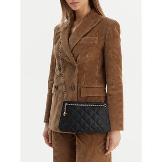 Tory Burch Handtasche Tory Burch Fleming Pochette 176623 Schwarz