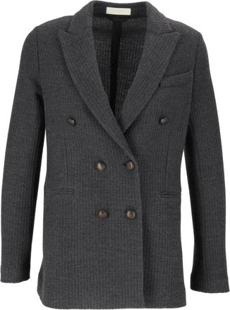 Circolo 1901 Doppiopetto Blazer - - Jackets - Damen - Grau - L