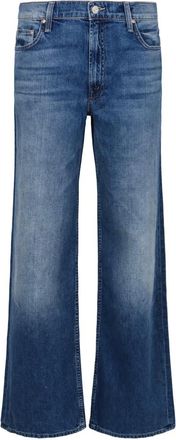 Mother Femme, Jeans, Bleu, Taille: W30 The Rerurn Zip Sneak Jeans