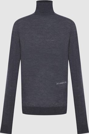 J.W.Anderson Pull Turtleneck Charcoal Melange