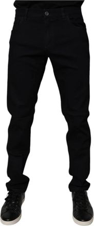 Dolce & Gabbana Slim Fit Denim Jeans - - Jeans - Herren - Schwarzk - L