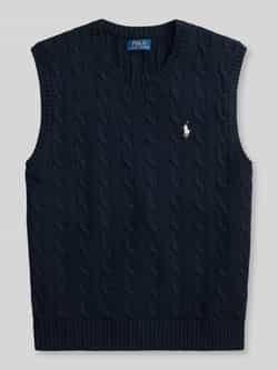 Polo Ralph Lauren Regular Fit Pullunder aus reiner Baumwolle