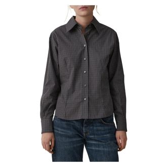 Jeanerica Martha Shirt - - Blouses & Shirts - Damen - Schwarzk - M
