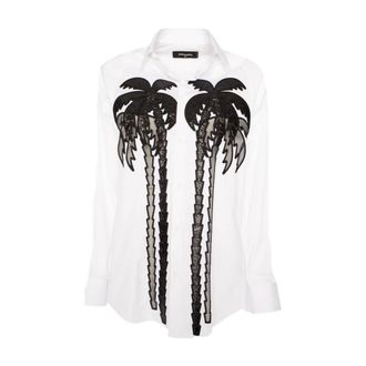 Dsquared2 Stylisches Hemd - - Blouses & Shirts - Damen - Wei&szlig; - S