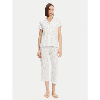 Lauren Ralph Lauren Pyjama ILN92422 Blau Regular Fit