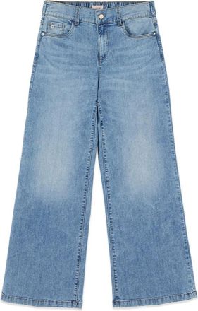 Oltre Femme, Jeans, Bleu, Taille: 36 FR Palazzo Jeans