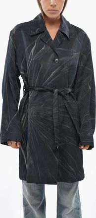 Dries Van Noten Leichter Mantel RAMBLAS mit G&uuml;rtel Dries Van Noten