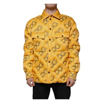 Dolce & Gabbana Blouson Jacke - - Jackets - Herren - Gelb - XL