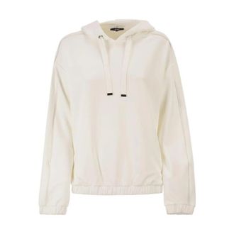 Fay Jersey Kapuzenpullover - - Sweatshirts & Hoodies - Damen - Wei&szlig; - L