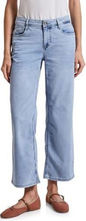 Street One A379422 Jean &agrave; Jambes Larges, Ultra Bleach Wash, 27W / 28L Femmes