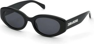 Zadig&Voltaire Femme, Accessoires, Noir, Taille: 53 MM Lunettes de soleil