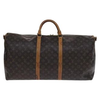 Louis Vuitton unisex, Pre-owned, Brun, Taille: ONE Size Sac Keepall Bandouli&egrave;re Pre-owned