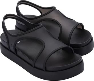 Grendene Melissa Damen Bikini Platform AD Durchgängies Plateau Sandalen mit Keilabsatz, Schwarz, 38 EU