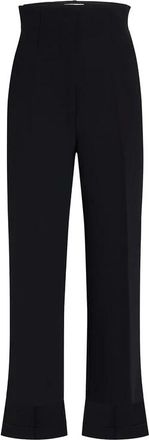 Khaite Femme, Pantalons, Noir, Taille: 36 FR Pantalon Cigarette