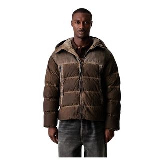 C.P. Company C.p. Company, Homme, Vestes, Brun, Taille: XL Down Vestes
