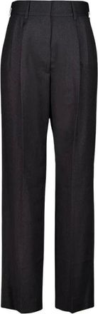 Blaz&eacute; Milano Femme, Pantalons, Gris, Taille: 42 FR Fox Pants