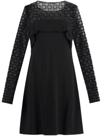 Givenchy robe drapée en jersey - Noir