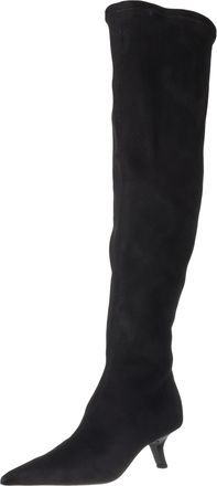 Pinko Damen Paganini Cruissard Suede Mode-Stiefel, Z99 Schwarz Limousine, 40 EU