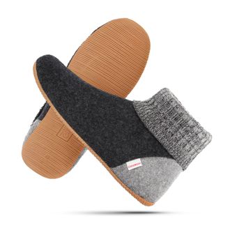 Giesswein Unisex Kinder Wildpoldsried Kids Hohe Hausschuhe, Anthrazit 019, 36 EU