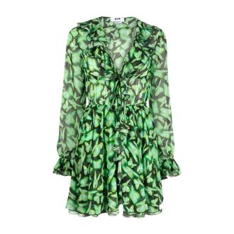 Msgm Msgm, Damen, Kleider, Mehrfarbig, SGr&ouml;&szlig;e