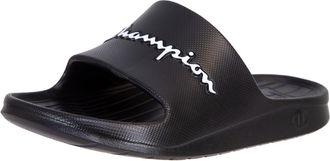 Champion Cabana Slides Badelatschen (black, EU Schuhgr&ouml;&szlig;ensystem, Erwachsene, Numerisch, M, 45)