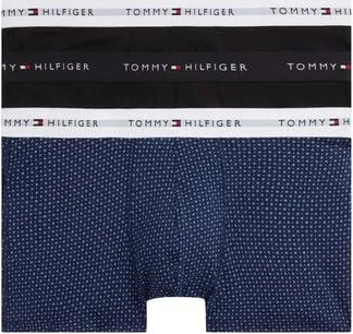 Tommy Hilfiger Lot de 3 cale&ccedil;ons en coton m&eacute;lang&eacute;