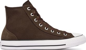 Converse Sneakers aus Stoff Converse Chuck Taylor All Star Suede Trim A19201C Dunkelbraun