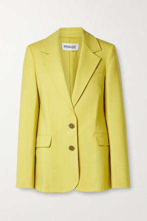 Monse Oversized-blazer Aus Einer Wollmischung - Grün