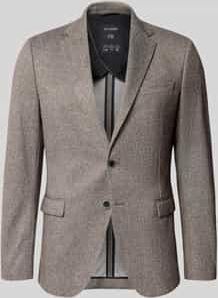 s.Oliver Black Label Regular Fit Sakko mit Lyocell-Baumwoll-Anteil Modell Jogg