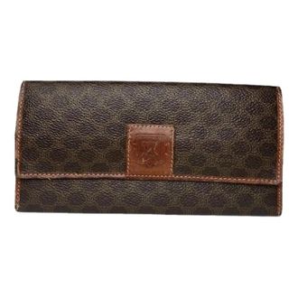 Celine Pre-owned Vintage Leder Geldb&ouml;rse - - Pre-owned - Damen - Braun - ONE SIZE