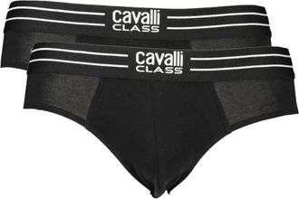 Cavalli Schwarze Baumwollunterw&auml;sche - - Underwear - Herren - Schwarzk - XL