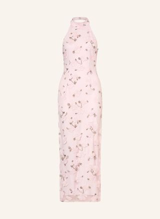 Rotate Rotate Abendkleid Mit Schmuckperlen rosa