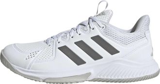adidas Damen Court Flight Shoes, FTWR White/Grey Four/Grey Two, 45 1/3 EU
