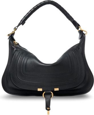 Chloé Femme, Sacs, Noir, Taille: ONE Size Petit sac bandoulière Marcie