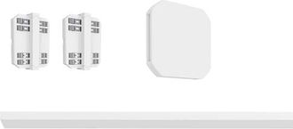 Eglo Erweiterungsset f&uuml;r Schienensystem Track Plus, Set Erweiterung Schienenleiste Decke, Zubeh&ouml;r Verl&auml;ngerung, Kunststoff in Wei&szlig;, L 100 cm