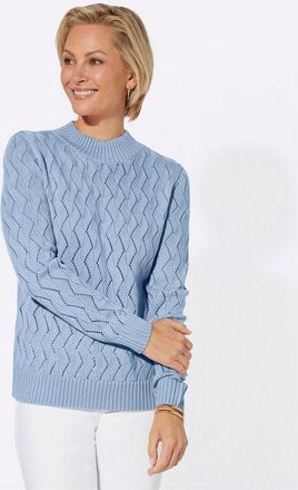 Witt Strickpullover Stehkragenpullover