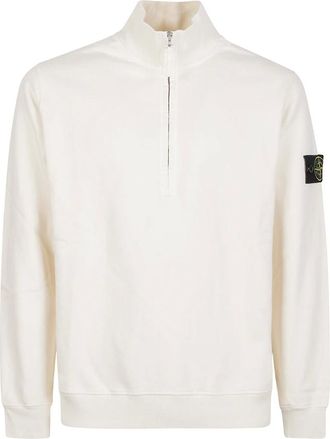 Stone Island Homme, Sweatshirts et sweats &agrave; capuche, Blanc, Taille: XL SweaT-shirts