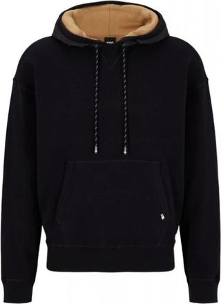 HUGO BOSS Homme, Sweatshirts et sweats &agrave; capuche, Noir, Taille: XL Knit Sweat &agrave; capuche Lopaolo